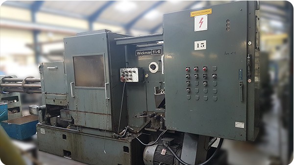 Wickman 1¾”-6 Stopper multi-spindle lathe | Wickman Group